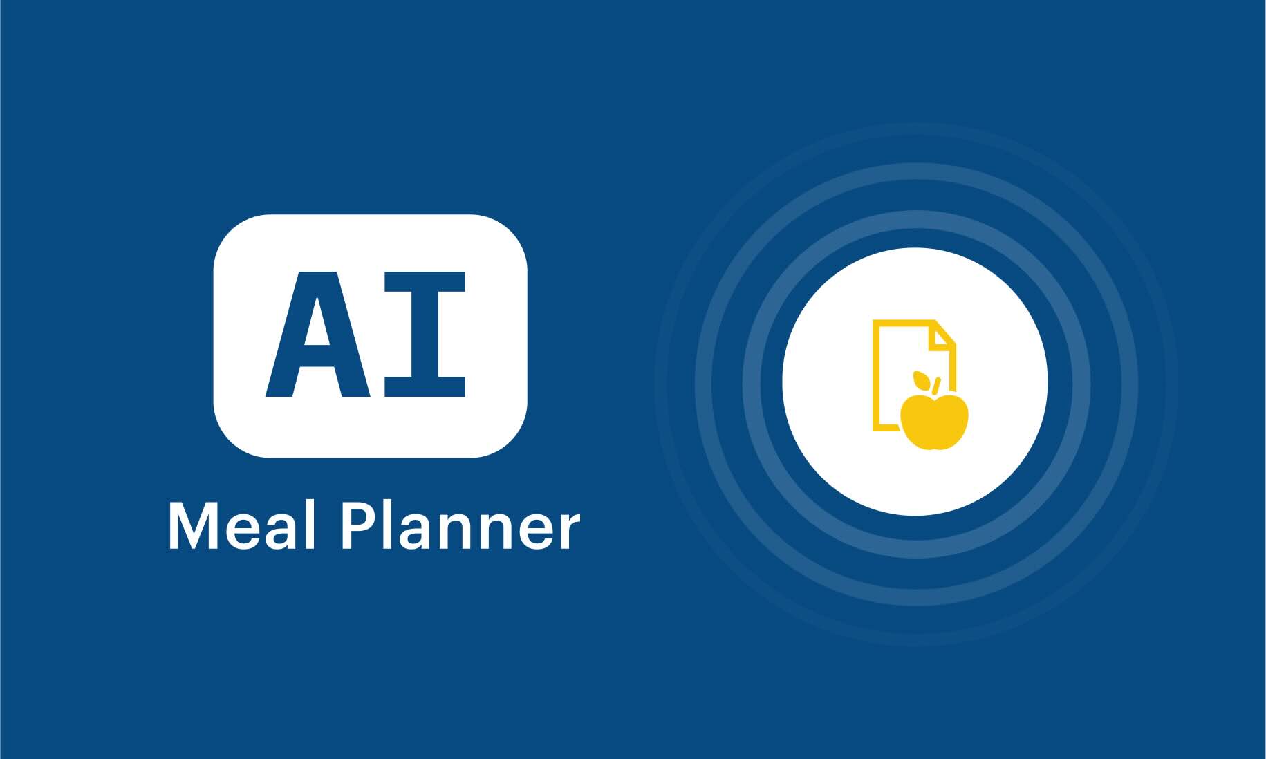 Introducing The AI Meal Plan Builder